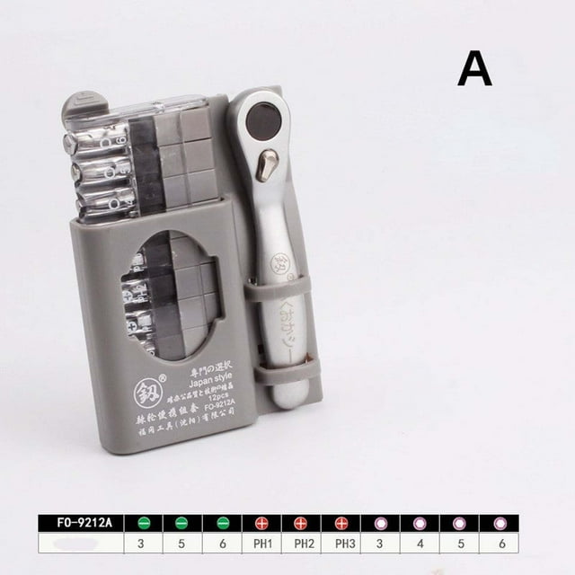 Snmubt Ratchet Screwdriver Positive And Negative Screwdriver ...