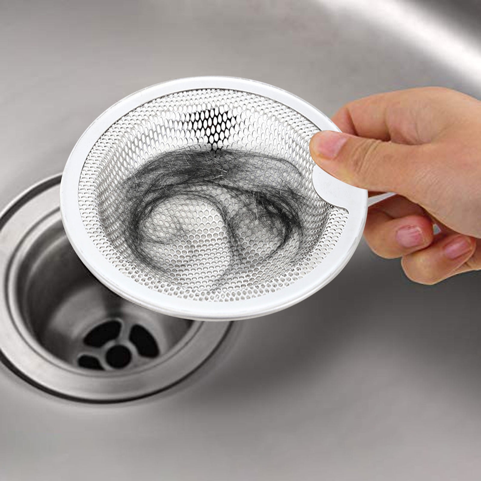 Snmubt Sewer Kitchen Sink Garbage Filter Wash Basin Sink Stainless ...