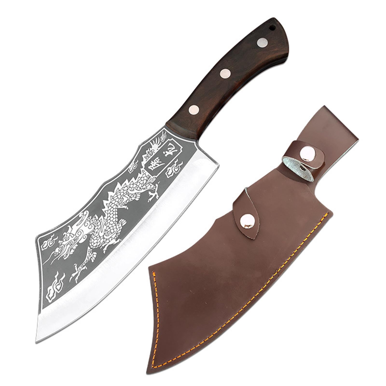 Snmubt Slaying Knife Hand Made Knife Titanium Steel Version Kitchen ...