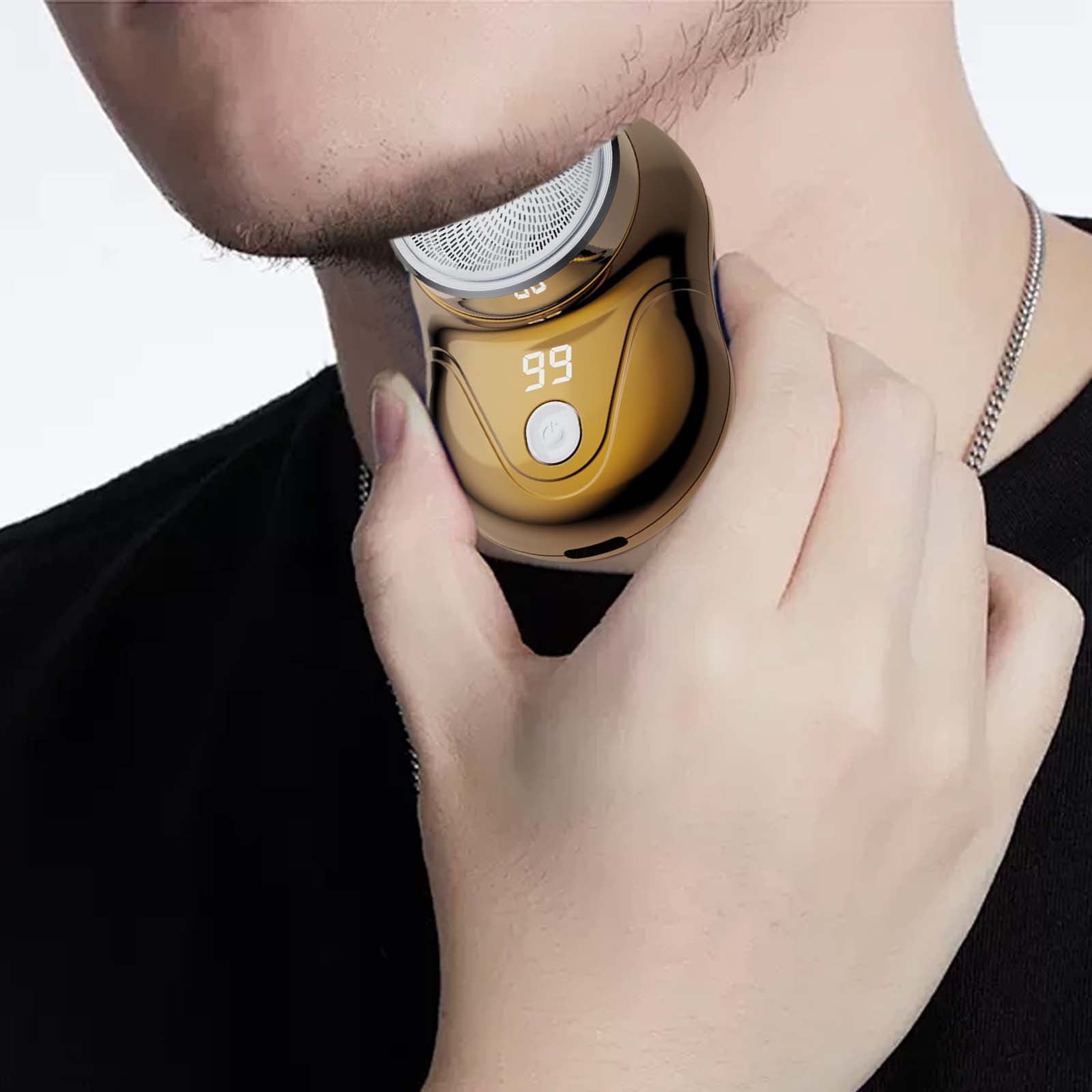 Snmubt Travel Shaver High Speed Beard Shaver Compact Shaver Portable ...