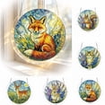 Snmubt Window Hanging Suncatcher B, Acrylic Pendant Colorful Stained ...