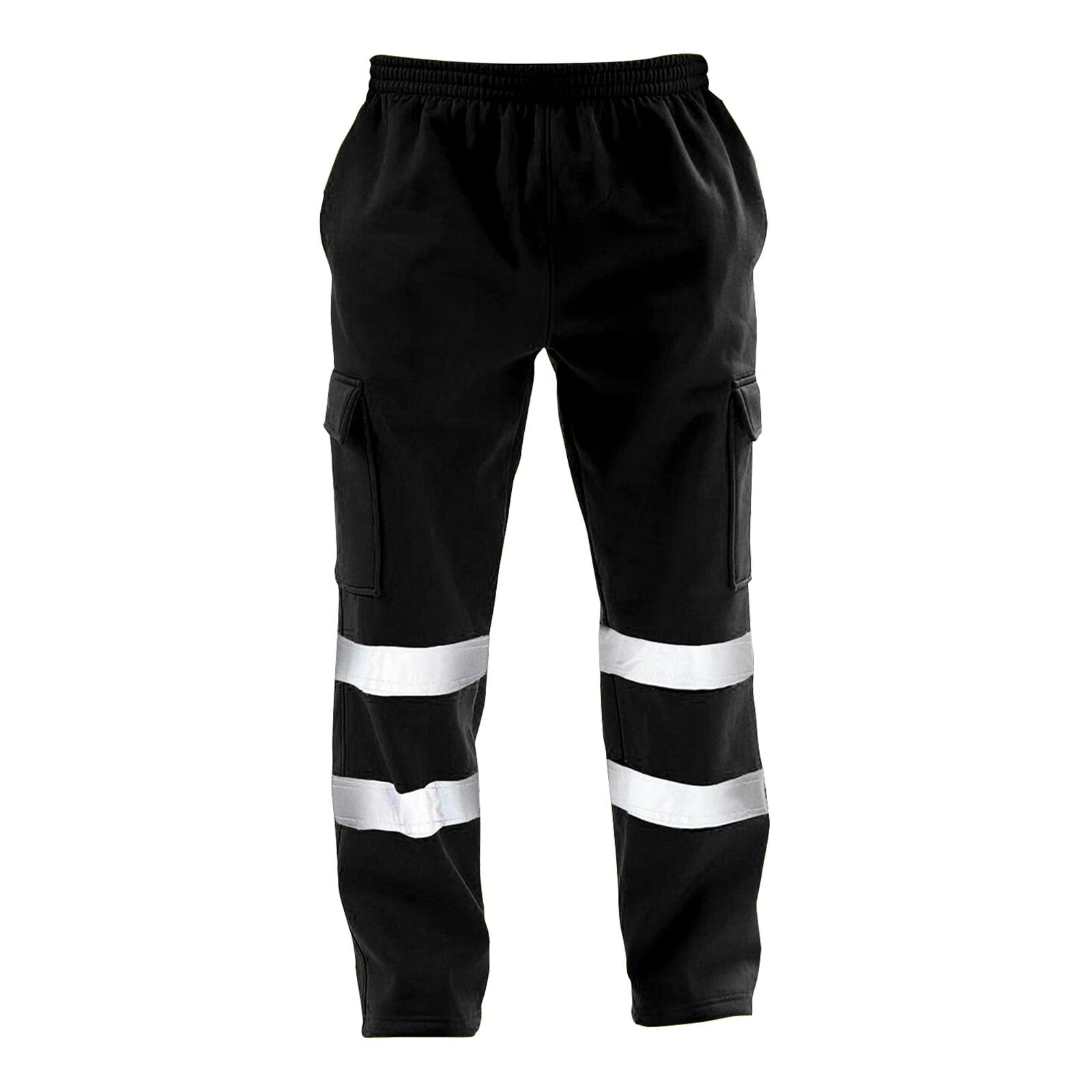SnnmBlm Construction Work Pants for Men, Reflective Neon Color Bottoms ...