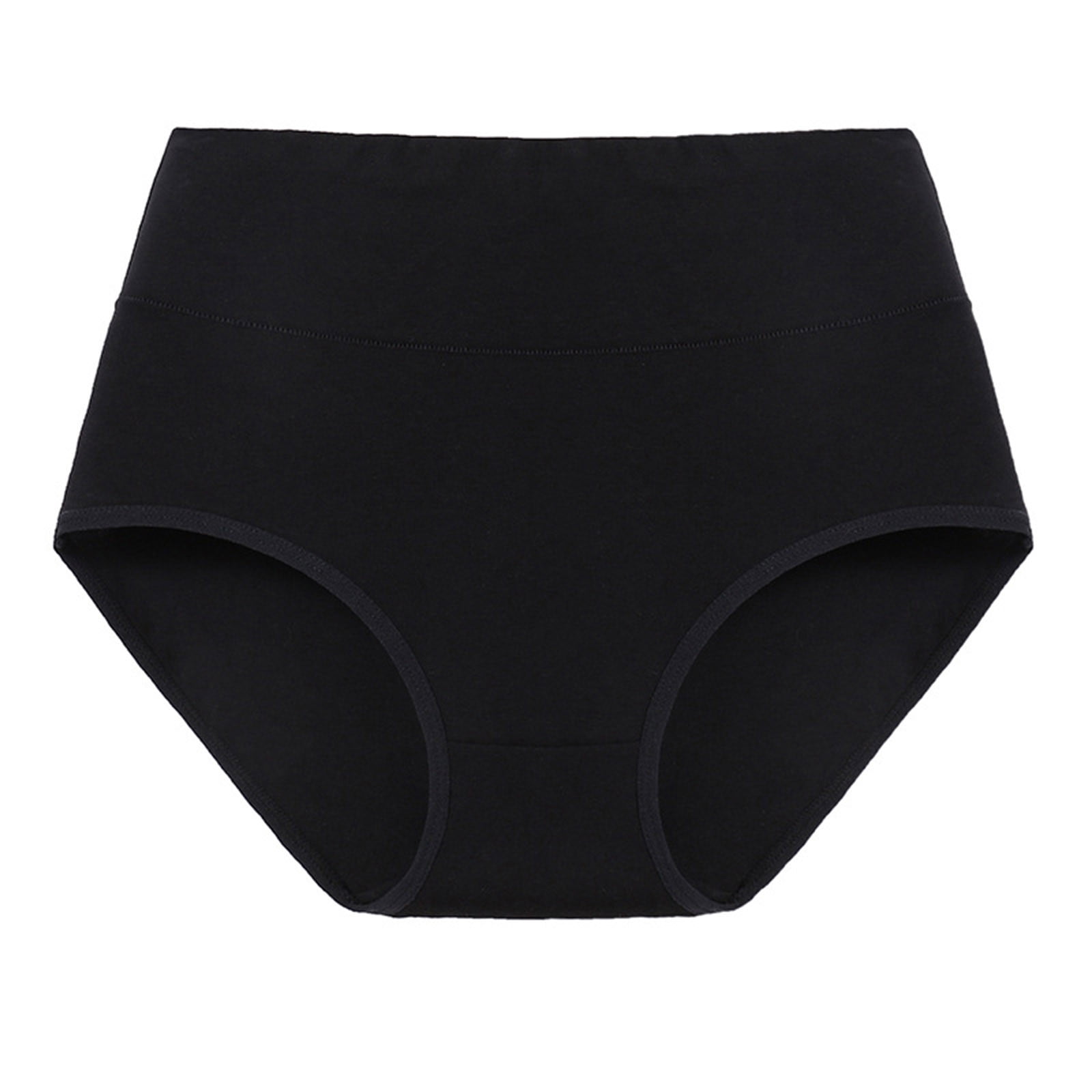 SnnmBlm High Waisted Women's Underwear Cotton Tummy Control Full ...
