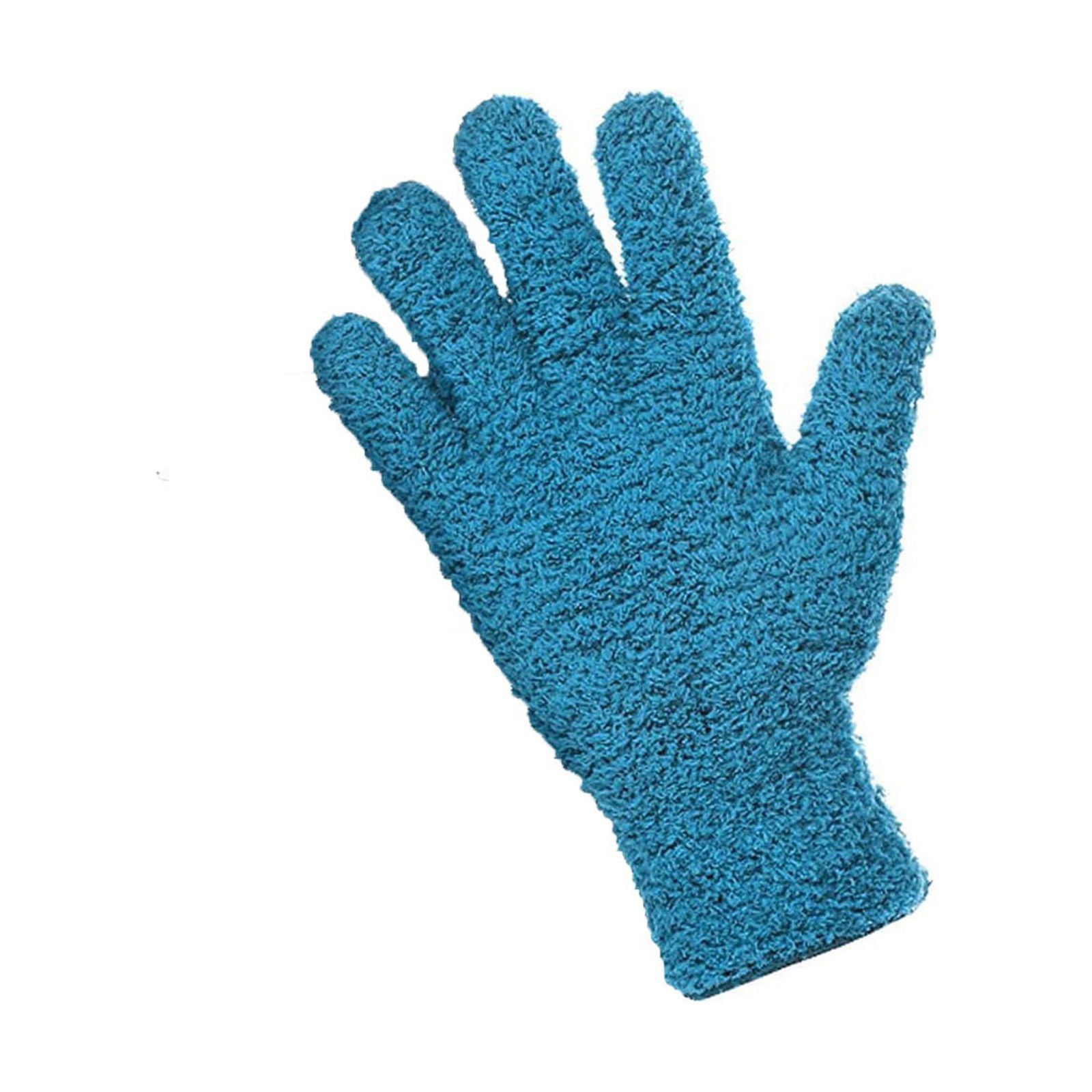 SnnmBlm Microfiber Gloves for plants Dusting Cleaning Mittens House ...