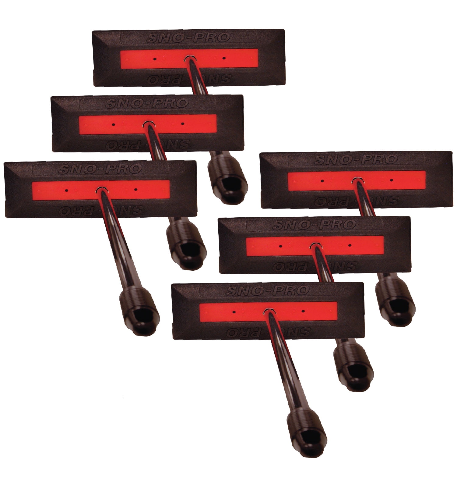 SnoPro by SnoBrum, 6 Pack - Professional Grade Snow Remover for ...