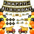 Snogisa Construction Birthday Party Supplies, construction themed party ...