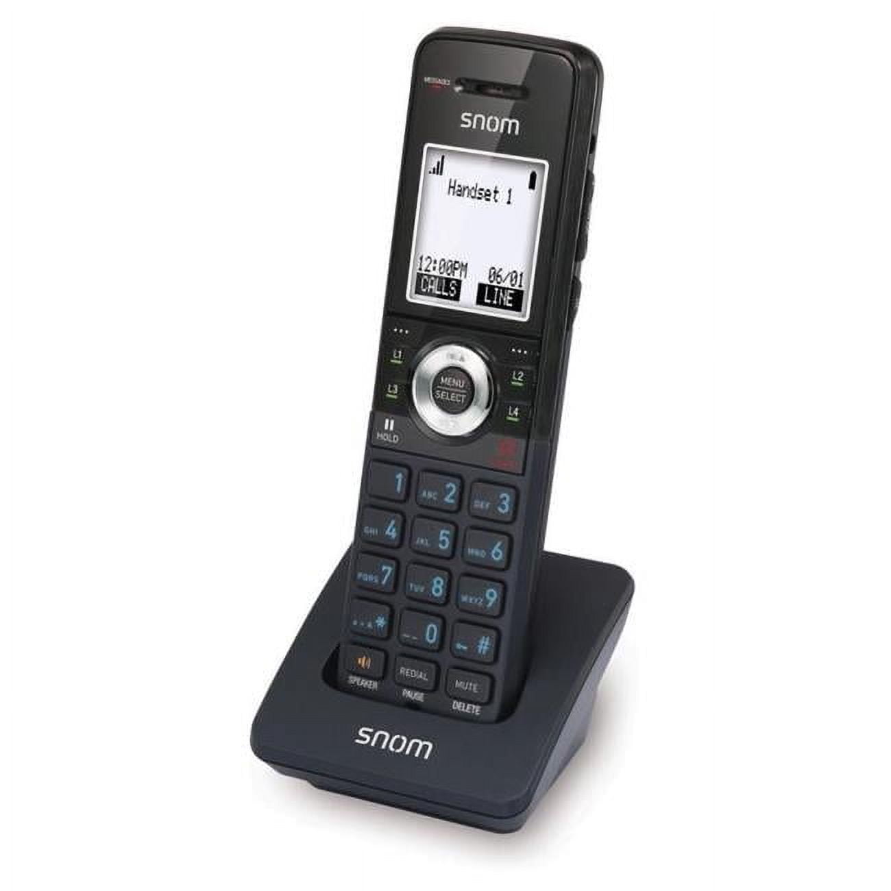 Snom M10 KLE SIP DECT 4Line Wireless Handset - Walmart Business Supplies