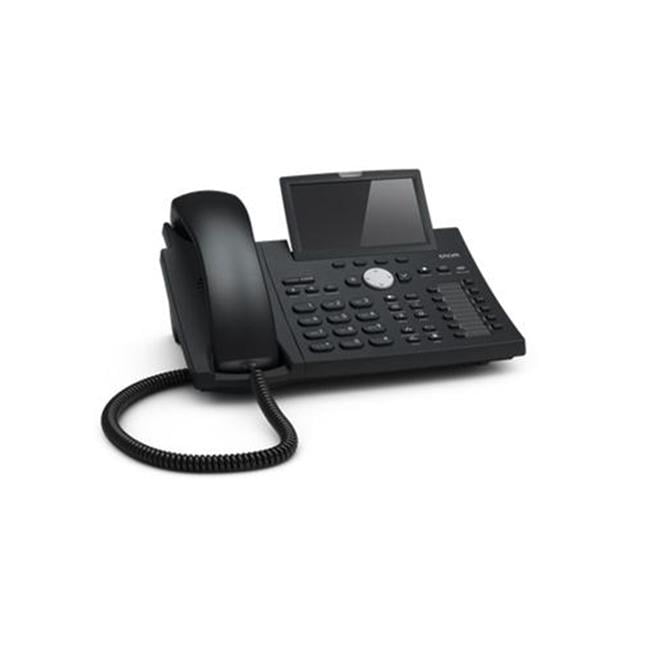 snom D375 - VoIP phone - with Bluetooth interface - 3-way call ...