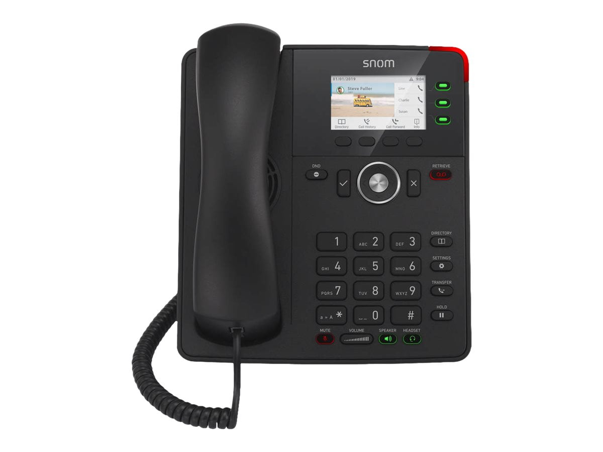 Snom D717 SIP Desk Phone with Color LCD Display - Walmart.com