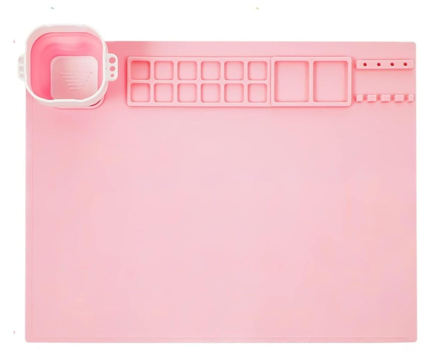 Snoogg 16 x 20 inch 51 X 41 cm Large Silicone Craft Mat for Table ...