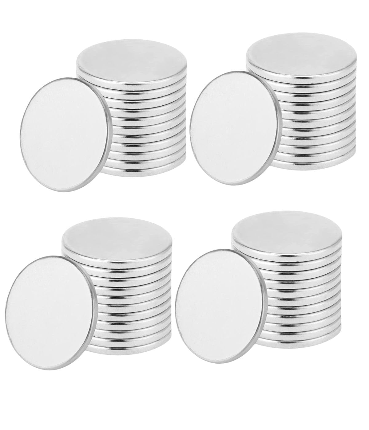 Snoogg 50 Pc of 12 x 2 mm Rare Earth Magnets Neodymium N35 disc Magnet ...