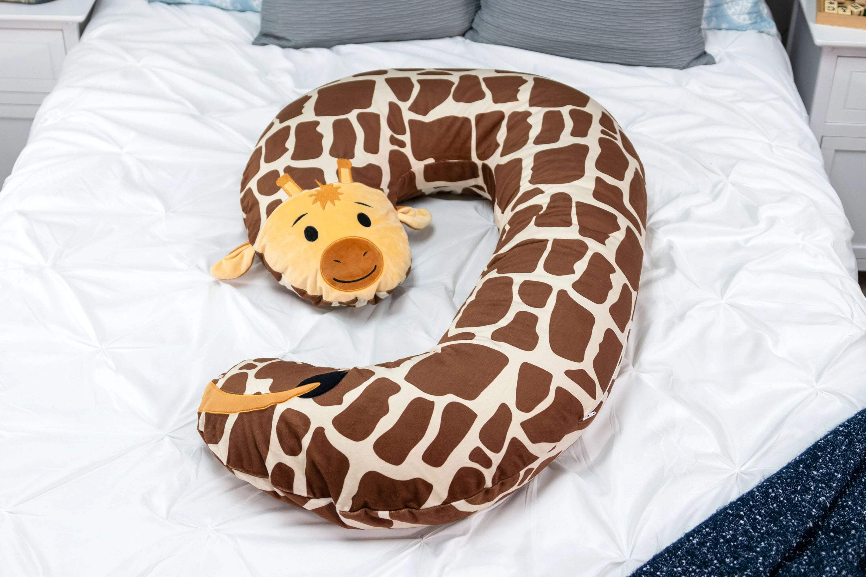Snoogle Jr.√Ç¬Æ Giraffe Polyester Fiber Body Pillow, 38" x 23 ...