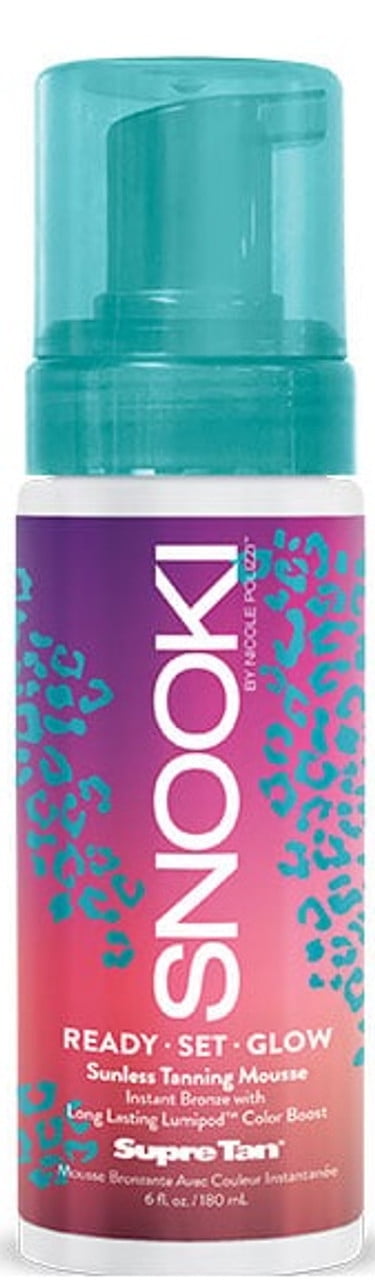 Snooki Ready Set Glow Sunless Tanning Mousse 6 fl. oz. - Walmart.com