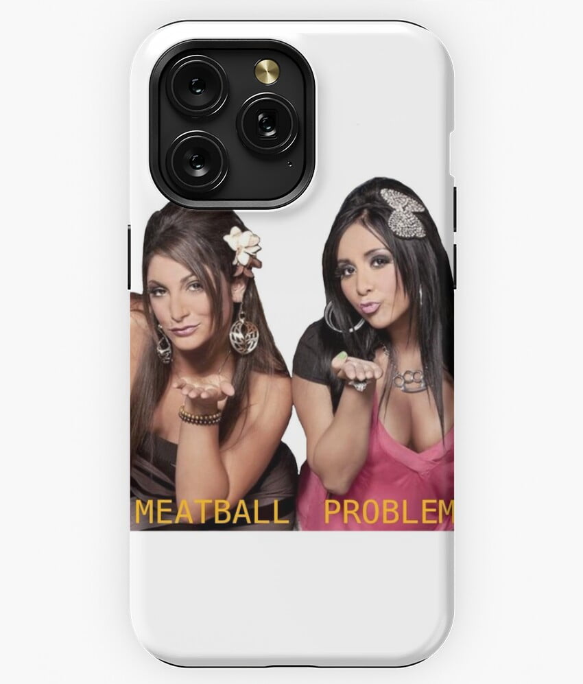 Snooki and Deena Meatball Problems G7202 Phone Case for iPhone17 16 15 ...