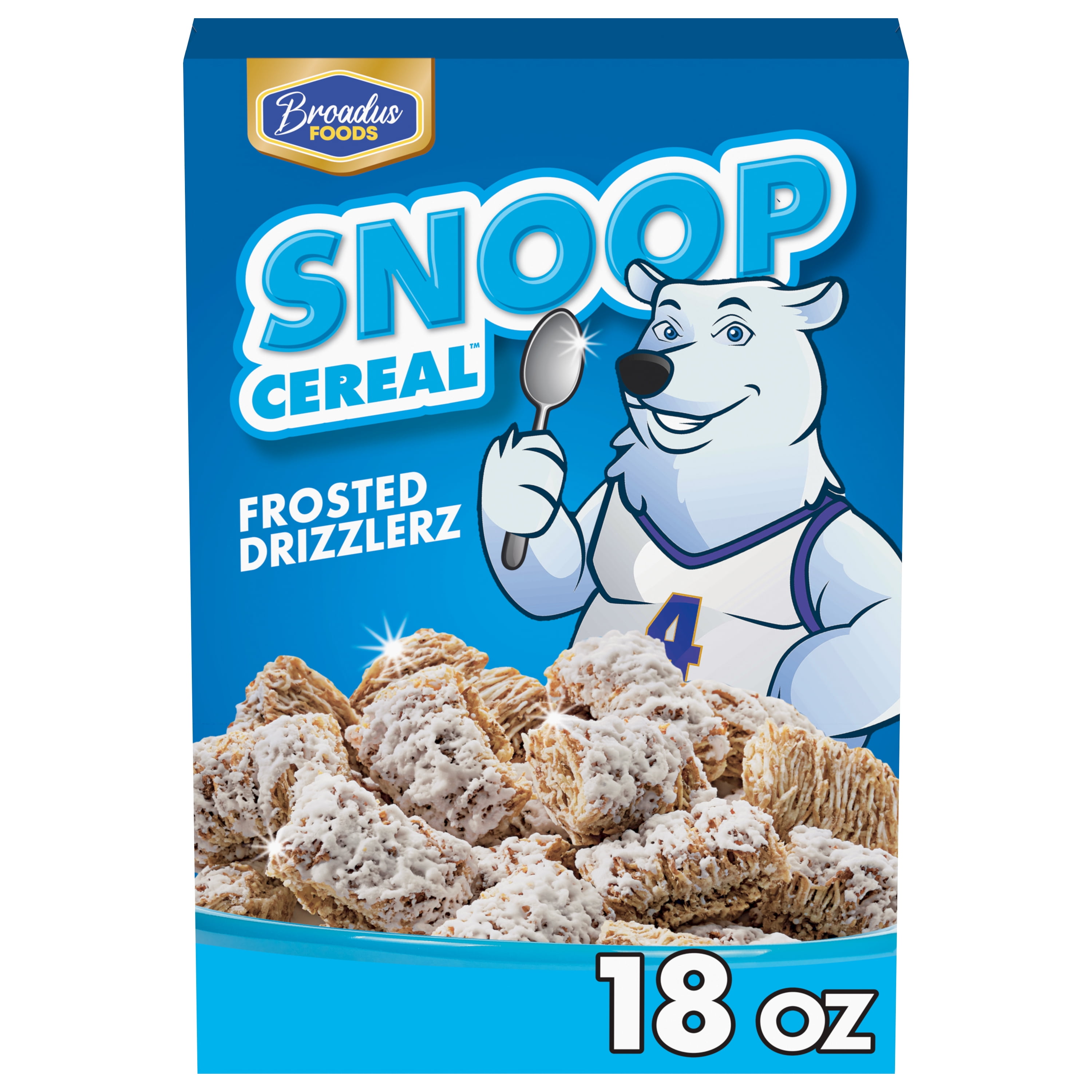 Snoop Cereal Frosted Drizzlerz Frosted Shredded Wheat Cereal, 18 OZ Box ...