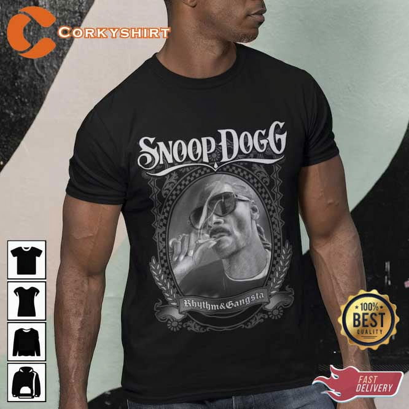 Snoop Dogg Rhythm And Gangsta Tee Shirt - Walmart.com