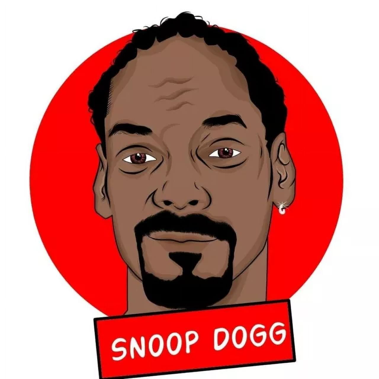 Snoop Dogg Sticker Logo Phone Decal Water Bottle Stickers Car Decals ...