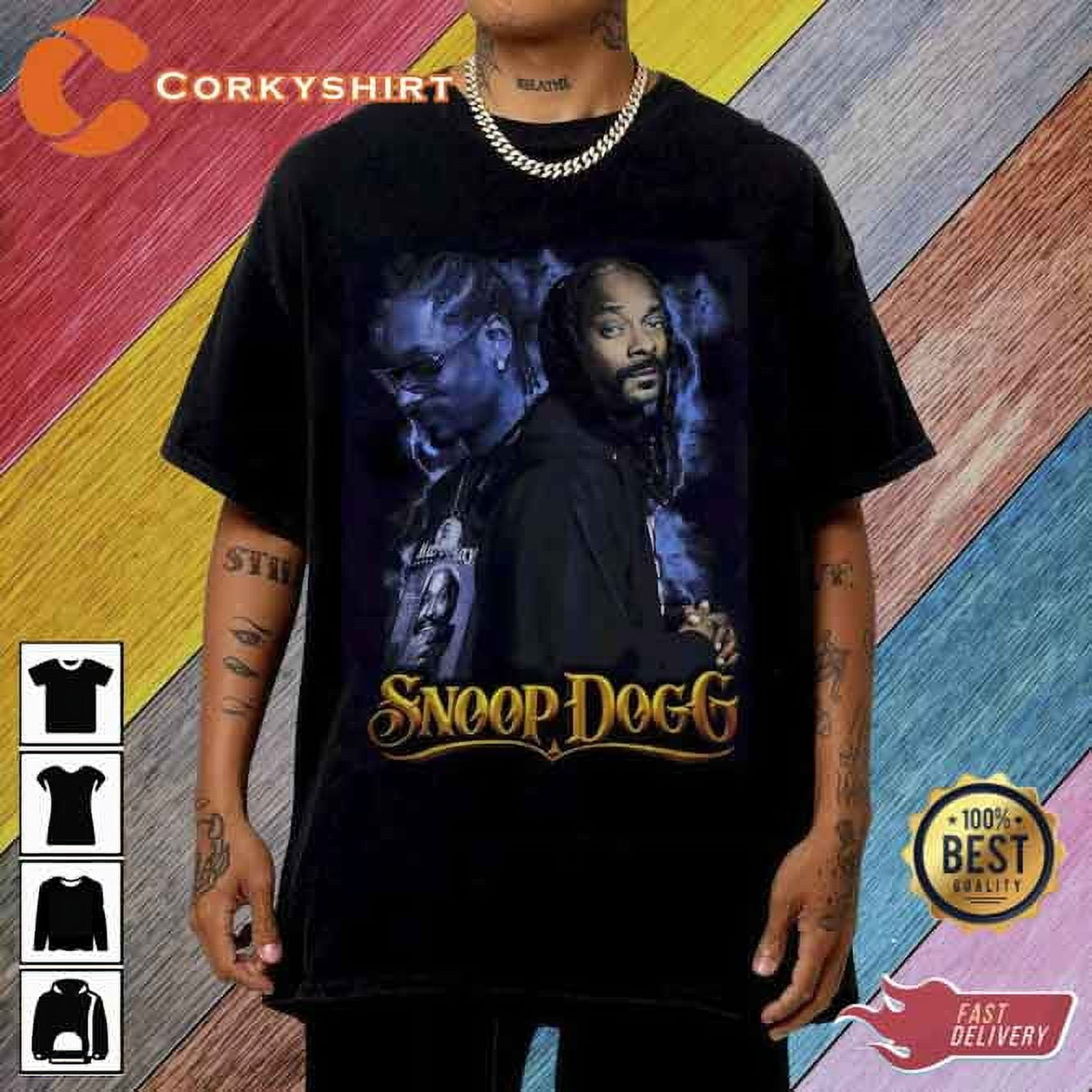 Snoop Dogg The Rapper I Wanna Thank Me Tour Shirt - Walmart.com