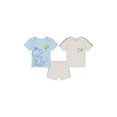 Snoopy Baby Boy 3 Piece Short Set, Sizes 0/3 Months-24 Months - Walmart.com