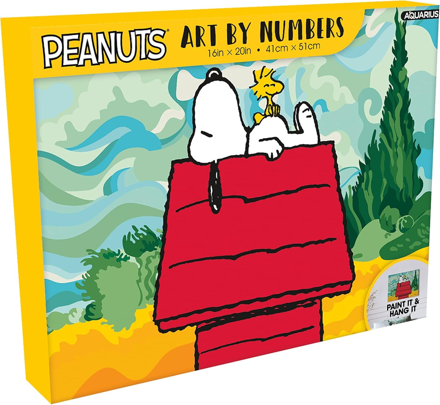 Snoopy Chill Art By Numbers Peanuts - Walmart.com