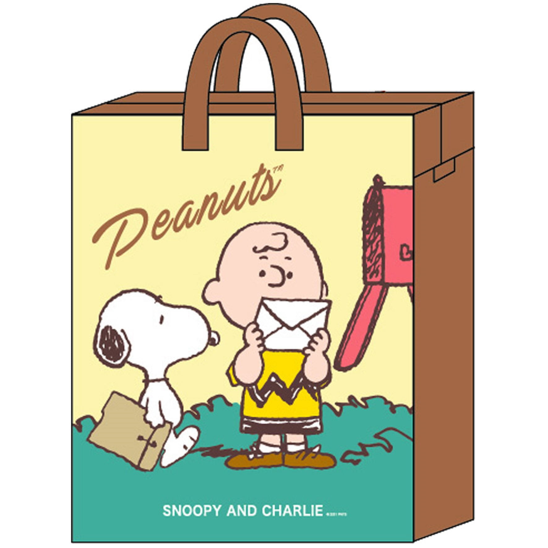 Snoopy Extra Large Jumbo 25.5" Storage/Travel/Shopping/Moving/ Laundry ...