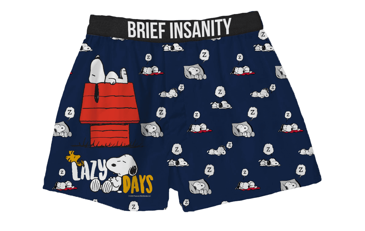 Snoopy Lazy Days Boxer Shorts - Walmart.com