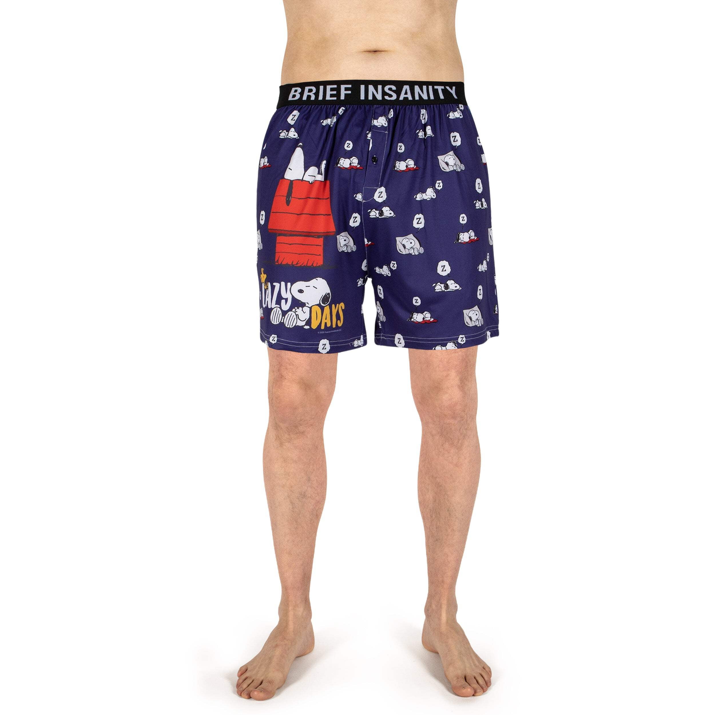 Snoopy Lazy Days Boxer Shorts - Walmart.com