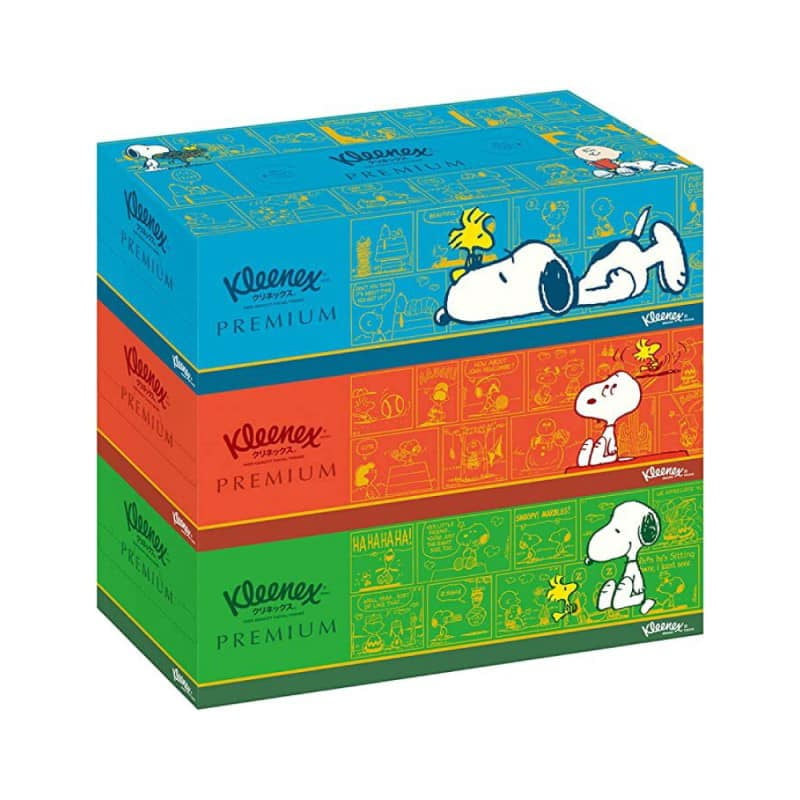 Snoopy Limited Edition Crecia Kleenex Tissue Premium 320sheets(160sets ...