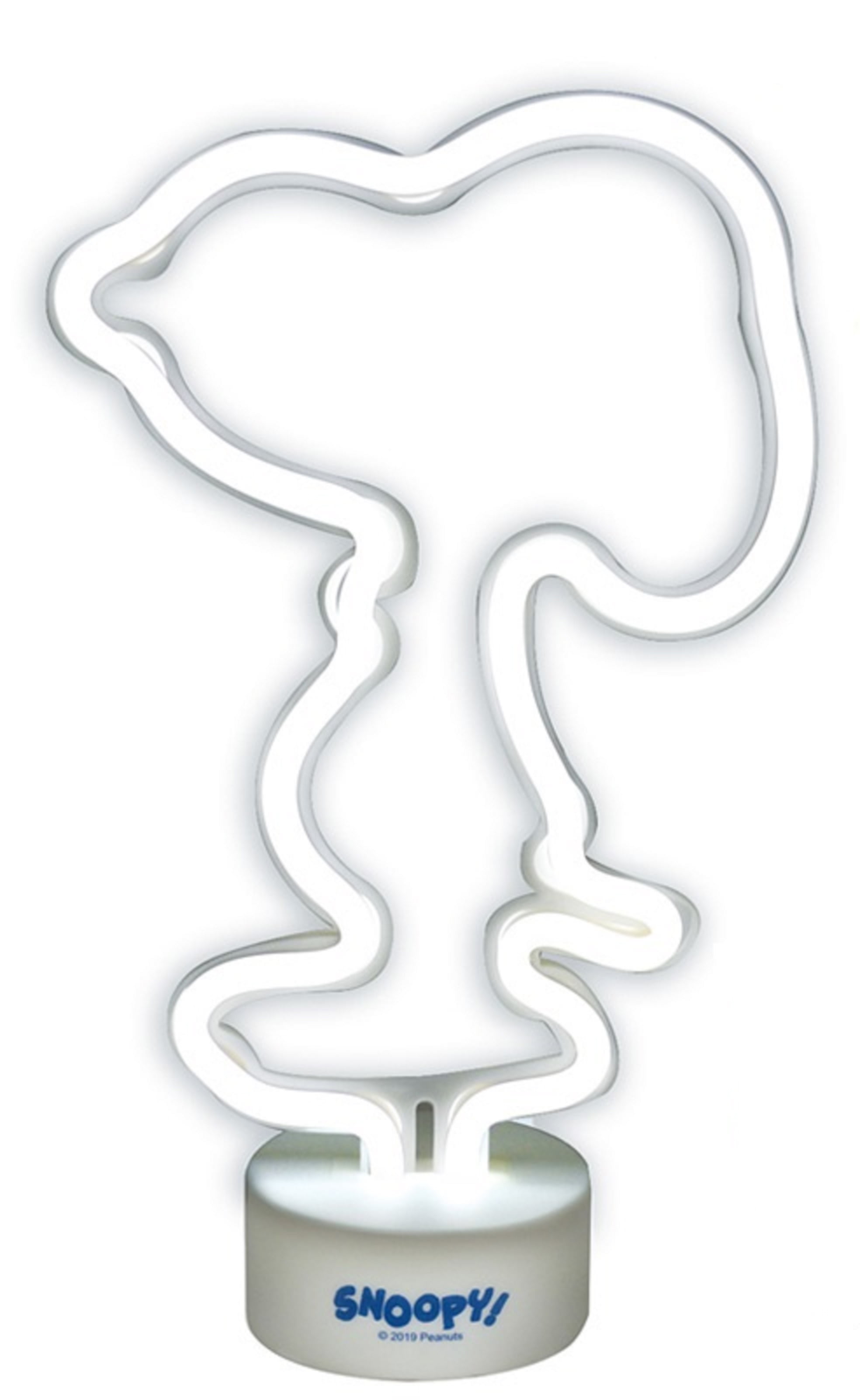 Snoopy Neon Decorative LED Light. 11" H. - Walmart.com