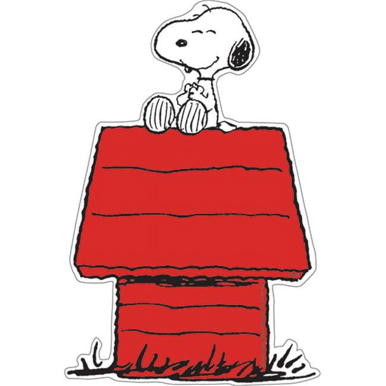 Snoopy® on Dog House Paper Cut Outs, Pack of 36 - Walmart.com