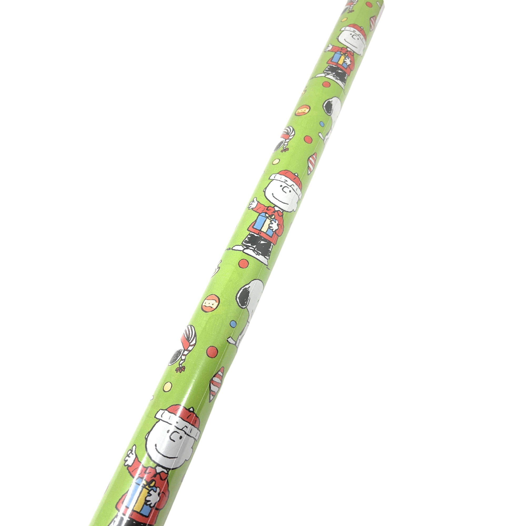 Snoopy Peanuts Wrapping Paper, Tear Resistant Premium Gift Cover Kids ...