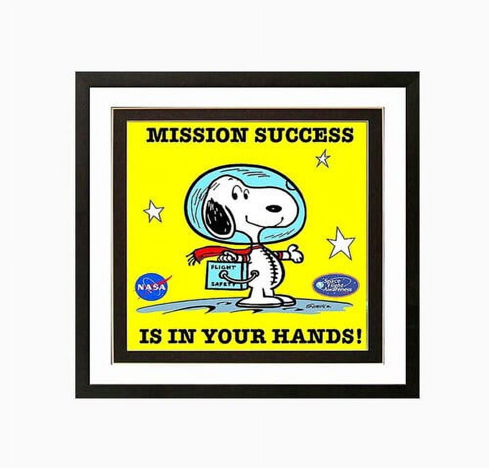 Snoopy Poster Framed - Walmart.com
