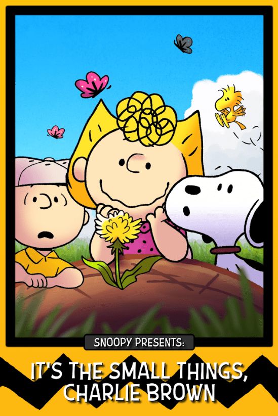 Snoopy Presents: It's the Small Things, Charlie Brown 2022 Movie Poster ...
