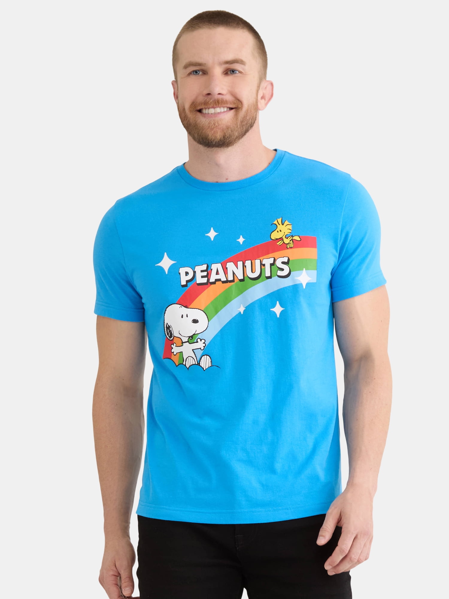 Snoopy Pride Men's & Big Men's Love is Love Graphic Tee, Sizes S-3XL ...