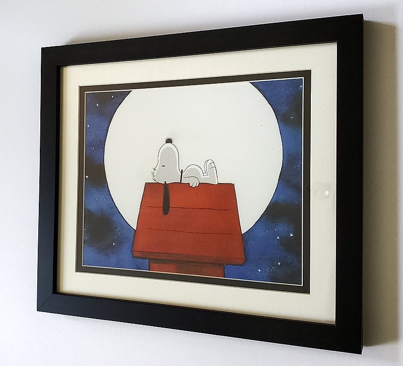 Snoopy The Dreamer Poster Framed - Walmart.com