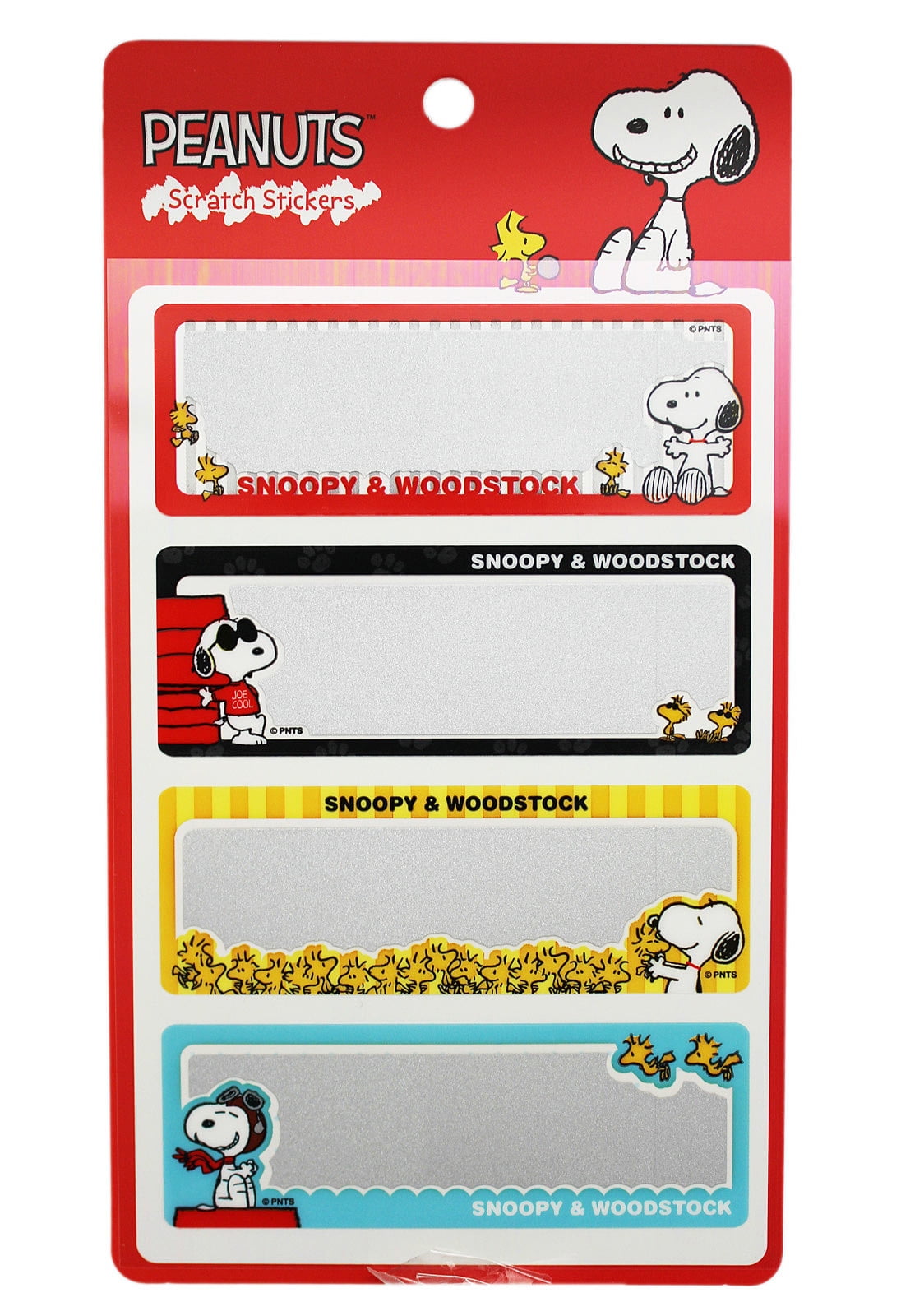 Snoopy and Friends Write Your Own Secret Scratch Off Stickers - Walmart.com