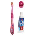 Snoopy and Woodstock Floral Pink Colored Toothbrush Kit - Walmart.com