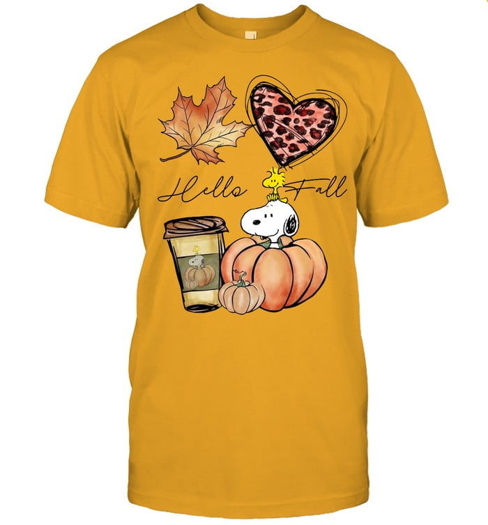 Snoopy and Woodstock Hello Fall - Walmart.com