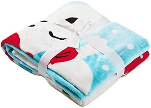 Snoopy and Woodstock Ice Skating Throw Blanket - Walmart.com