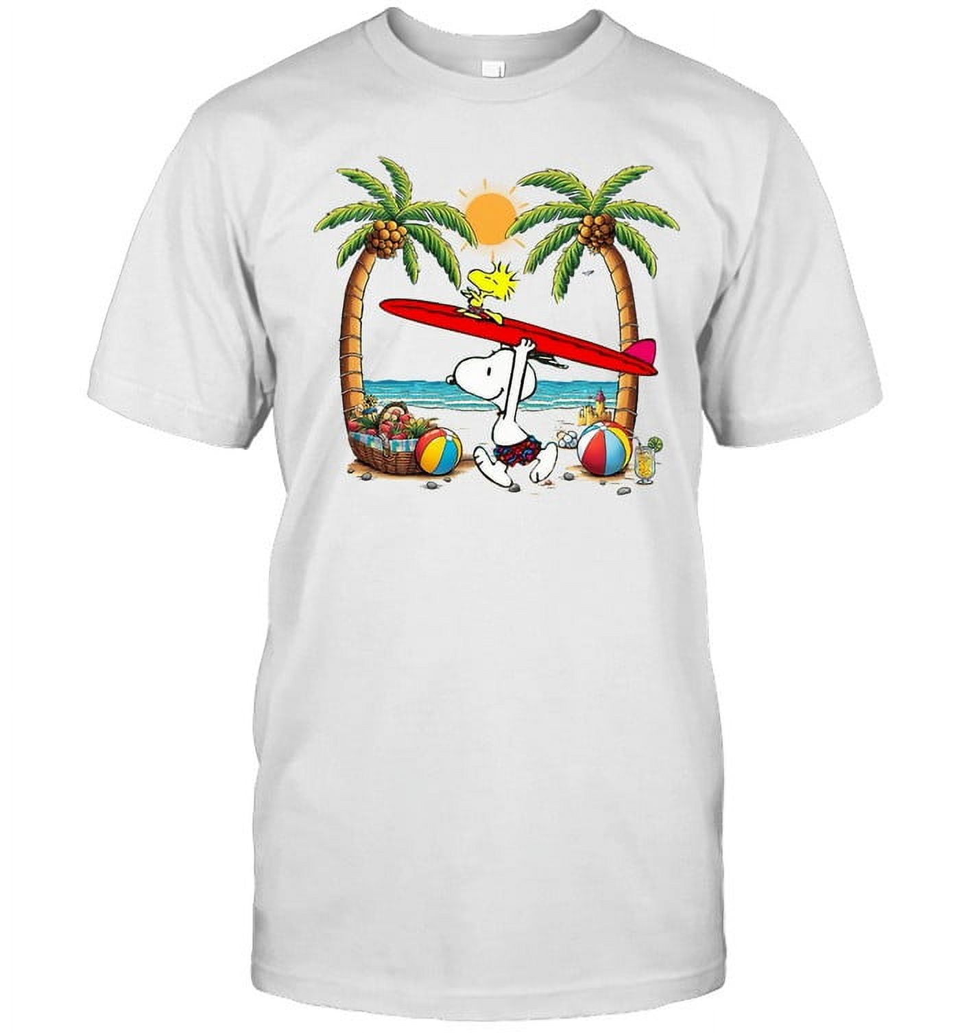 Snoopy and Woodstock Love Beach - Walmart.com