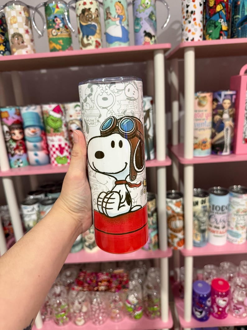 Snoopy tumbler, , 20 oz, sublimation,birthday gifts, Christmas gifts ...