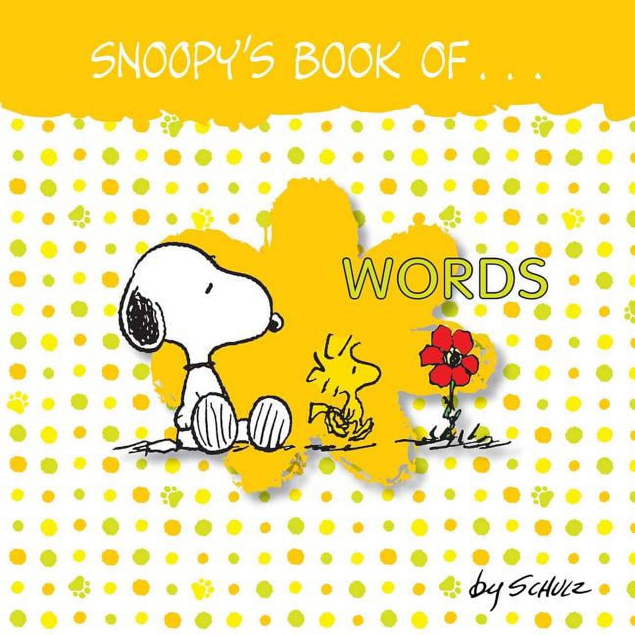 Snoopys Book of Words (Board Book) - Walmart.com