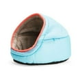 Snooze Fest Blue Cuddle Cup Bed, 11" L X 8.5" W X 9" H - Walmart.com