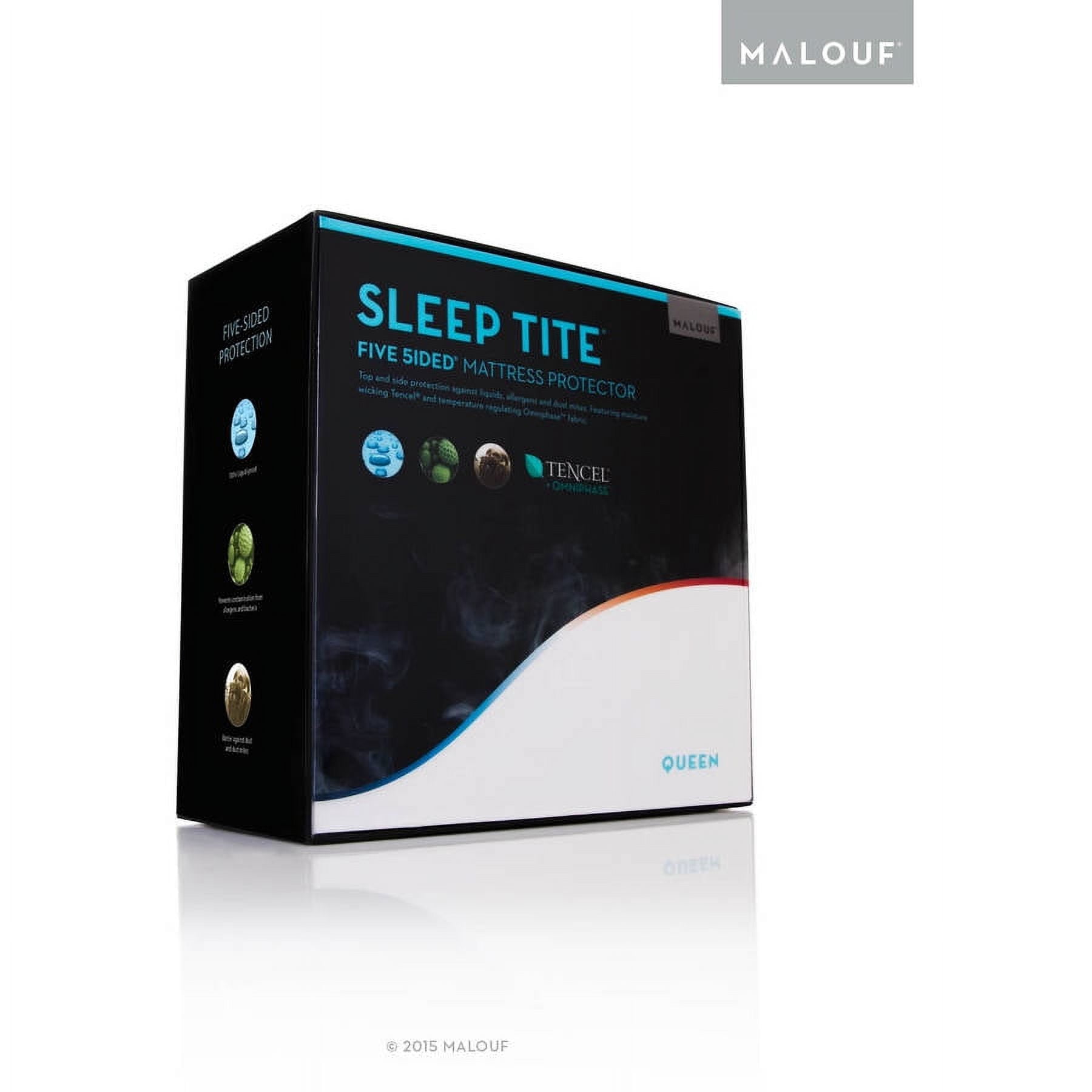 Snooze Five 5ided® Mattress Protector with Tencel® + Omniphase ...