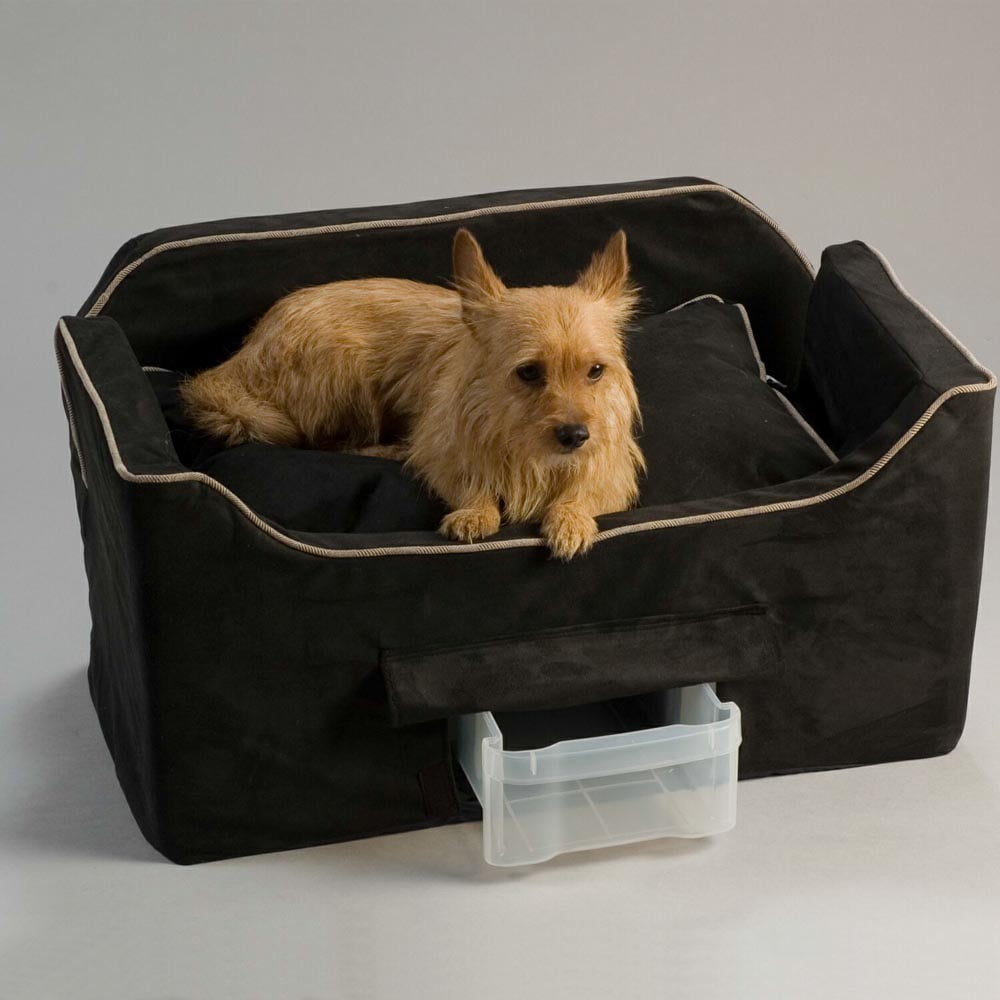 Snoozer Luxury Lookout Booster Seat for Large Dogs with Storage Tray ...
