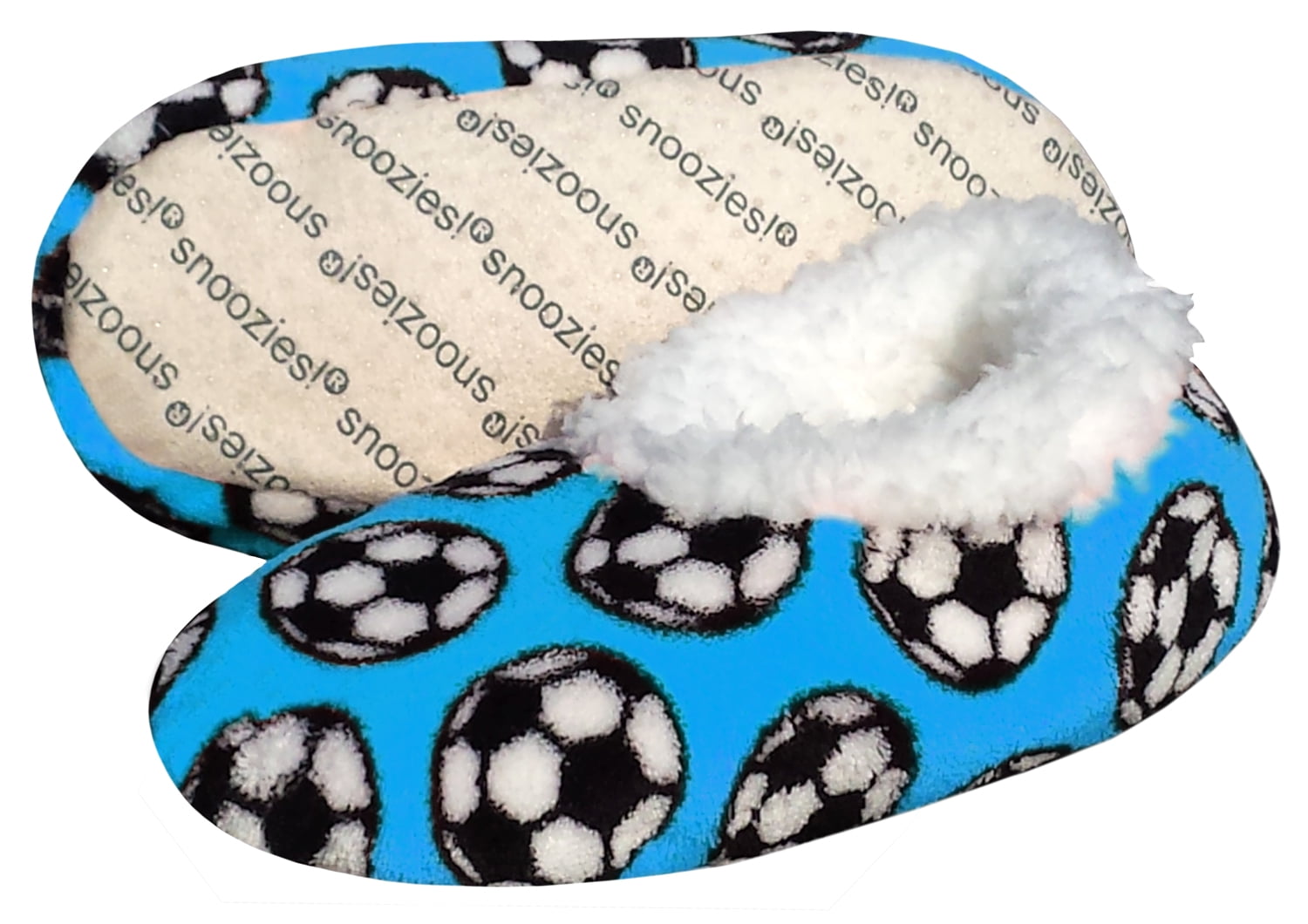 Snoozies Sports Specific Soccer Slippers - Walmart.com