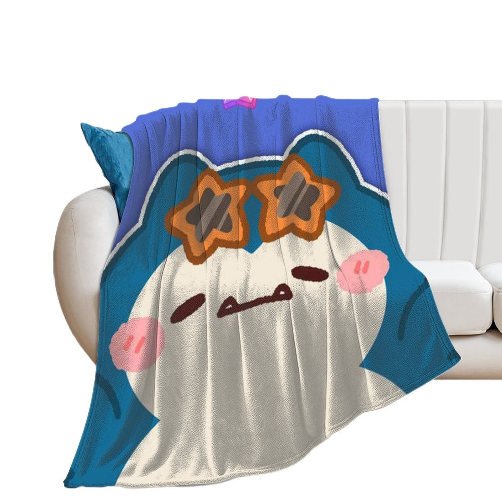 Snor-lax Throw Blanket Flannel Anime for Girls Boys Men Women Snor-lax ...