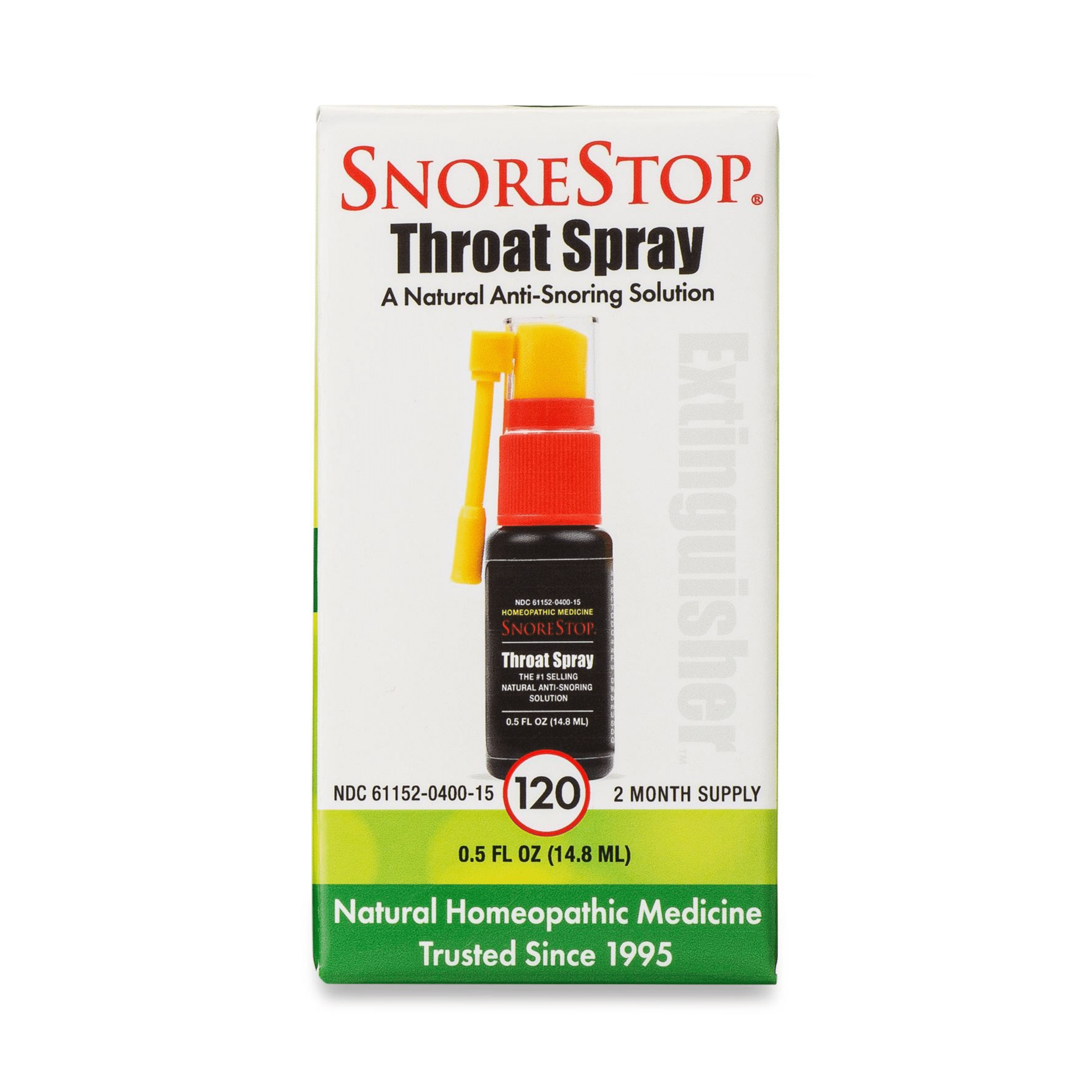 SnoreStop Anti-Snoring Throat Spray, Natural Snore Relief Medicine for ...