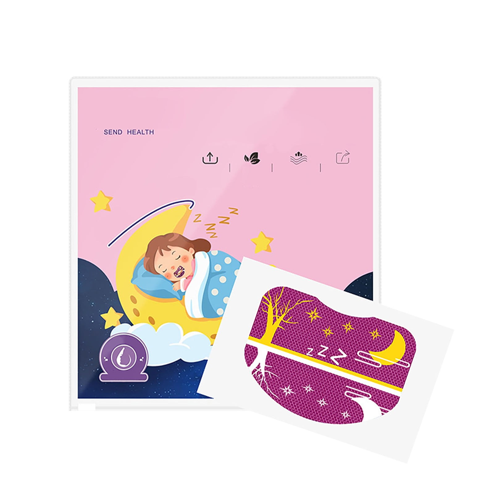 Snoring Lip Patches - Stop Mouth Breathing, Better Sleep, 30 Count ...