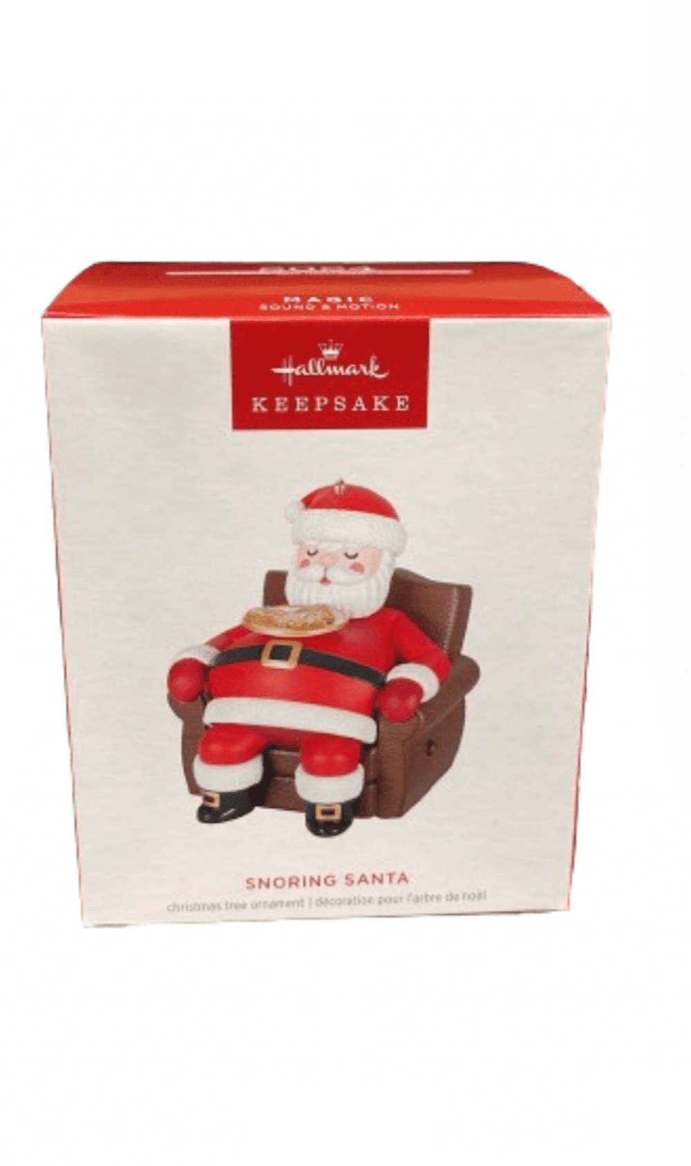 Snoring Santa 2024 Keepsake Ornament and Motion - Walmart.com